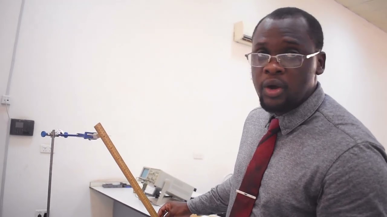 Compound Pendulum experiment by Msshehu