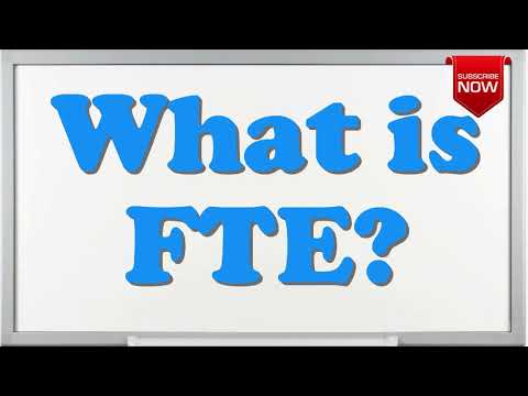 What is the full form of FTE?