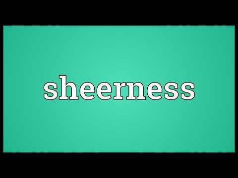 Sheerness Meaning