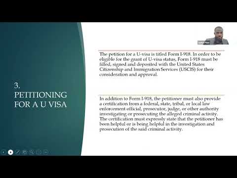 U-VISA Update: What is "Bona fide determination," and what are the benefits?