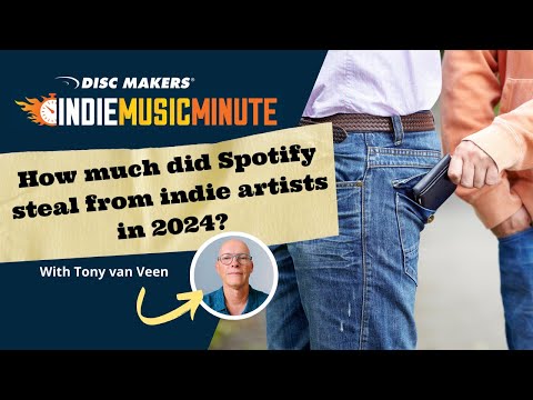 How much did Spotify steal from indie artists in 2024? | Indie Music Minute