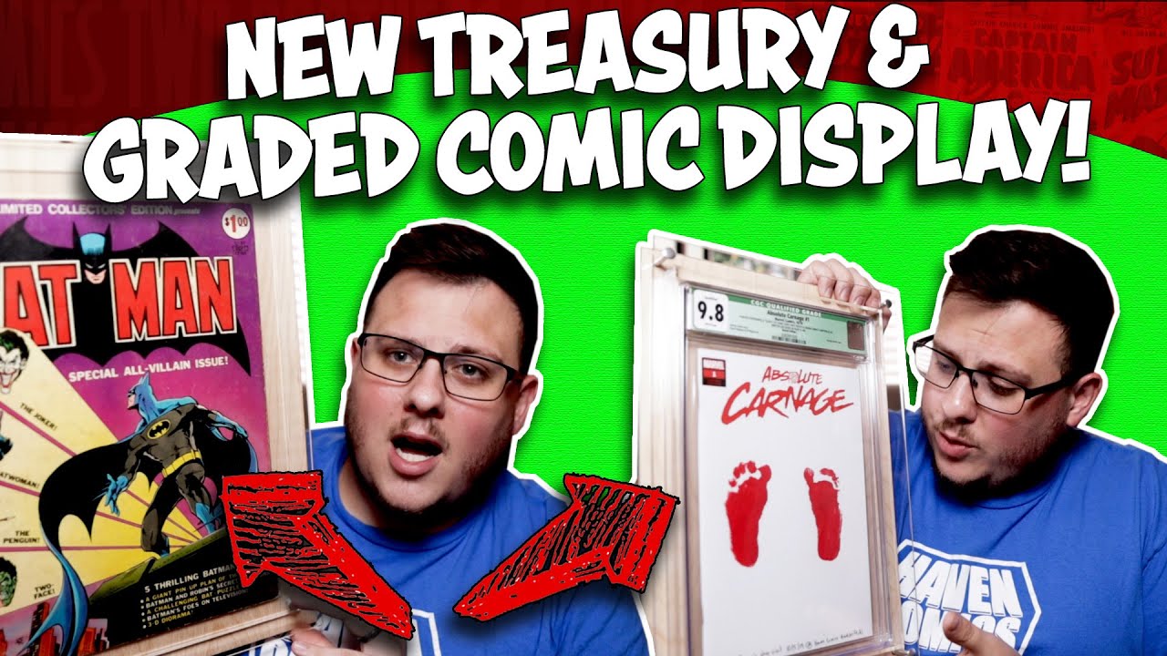 NEW TREASURY COMIC AND GRADED COMIC DISPLAY!