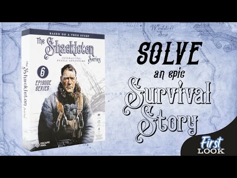 A FIRST LOOK at "The Shackleton Series - Interactive Puzzle Adventure" by Escape Mail!!