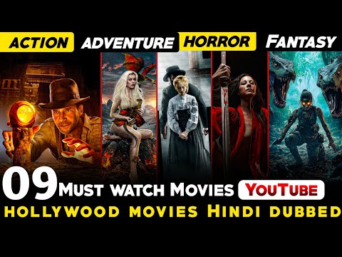 Top 9 Best Hollywood Action Movies On YouTube in Hindi| New Hollywood Movies