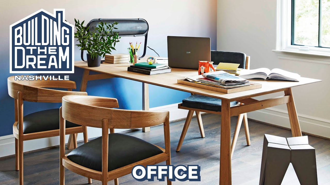 Dani Arps Designs A Clutter-Free Home Office | Building The Dream Nashville | HB