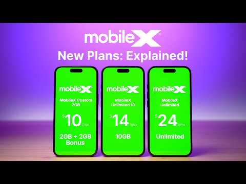 MobileX New Plans Explained! Unlimited Priority Data for Under $25