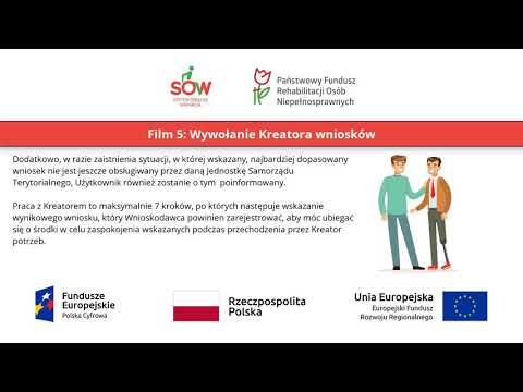 Obsługa SOW – moduł Wnioskodawcy. Wywołanie Kreatora wniosków.