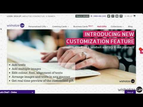 How to Customise Your Personalised Gift (On Computer)