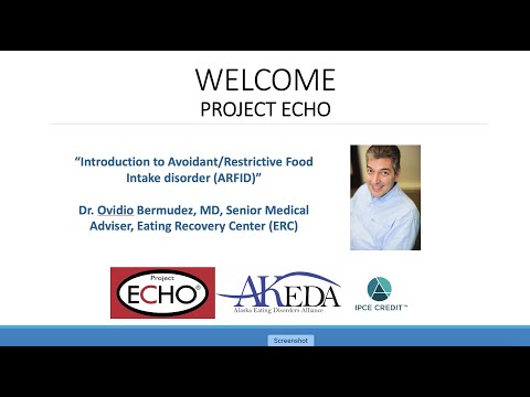 "Understanding Avoidance/Restrictive Food Intake Disorder) ARFID" by Dr Bermudez