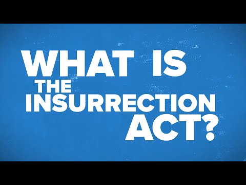What is the Insurrection Act?