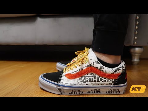 Gallery Dept x Vans Sneakers release - Art that Kills - Unboxing, Review and On feet video