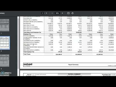 iSolved Payroll Reports