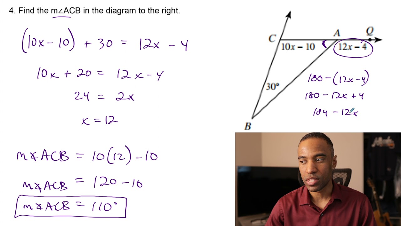 (Practice Test) Triangles and Quadrilaterals