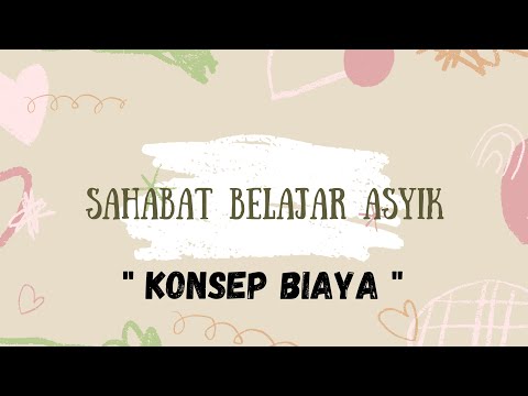 AKPM Konsep Biaya 1- xi