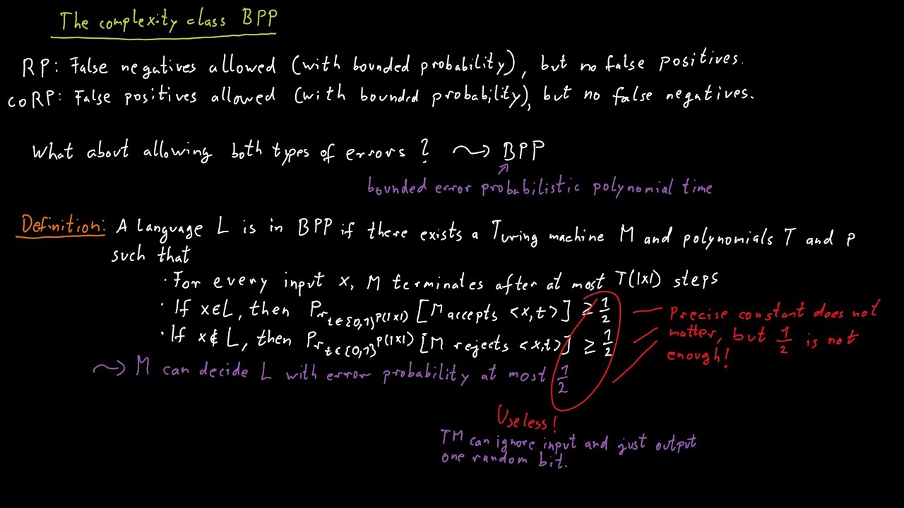 The Complexity Class BPP