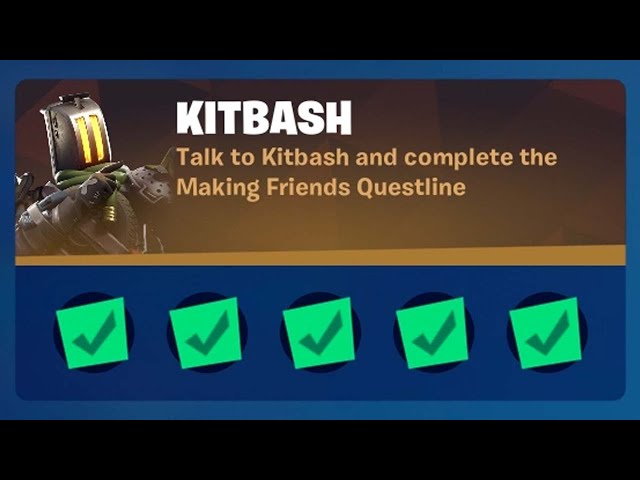 Where is Kitbash in Fortnite Chapter 2 Season 8?