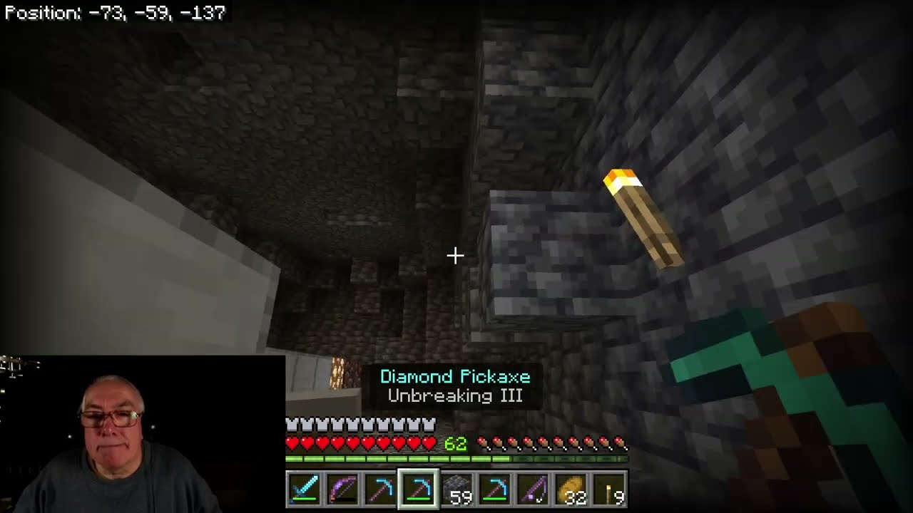 ASMR Minecraft Mining Marathon Let's Play
