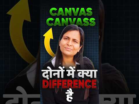 CANVAS vs CANVASS || Most Confusing words || Nimisha Bansal