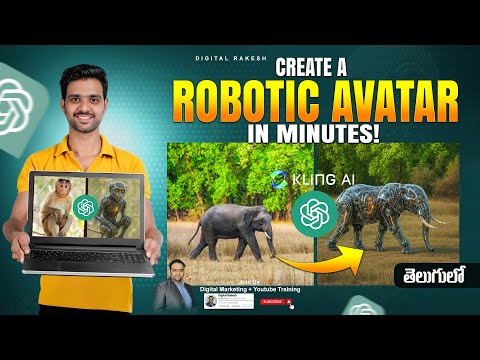 Robotic AI Trick Tutorial with ChatGPT, PixVerse & Kling AI Easy & Free
