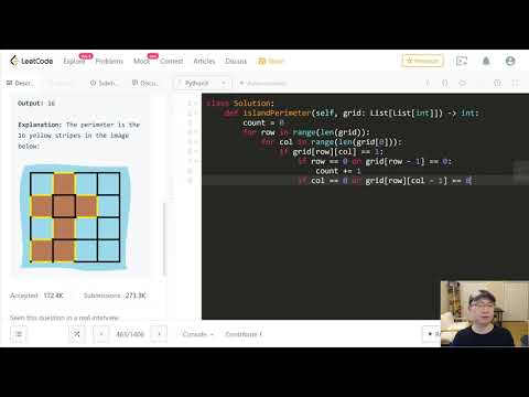 463. Island Perimeter - English Version