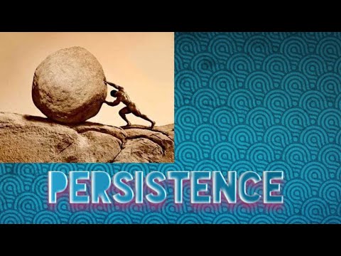 persistence meaning in Telugu and English with examples and clear explanation.