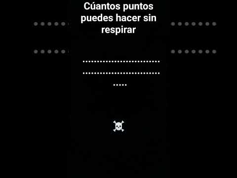 El récord es de 60 puntos ☠️☠️☠️