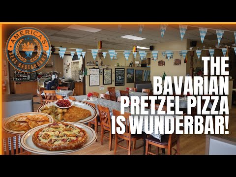 The Bavarian Pretzel Pizza is Wunderbar | Renate's German Restaurant