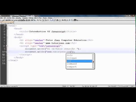 Learn Introduction of Javascript In Tamil - Mind Luster