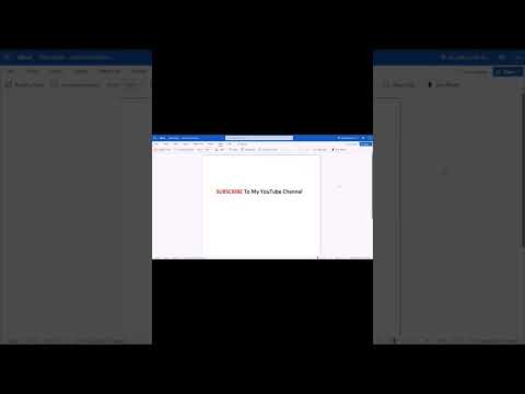 New "Dark Mode" button in Microsoft Word