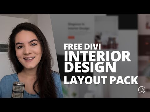 Download a Free & Refreshing Interior Design Layout Pack for Divi