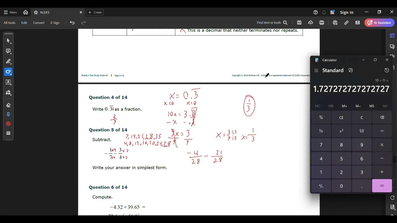 Module 3 Study Guide Tutorial