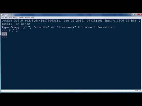 Division in Python programming language - Floating-point division and integer division