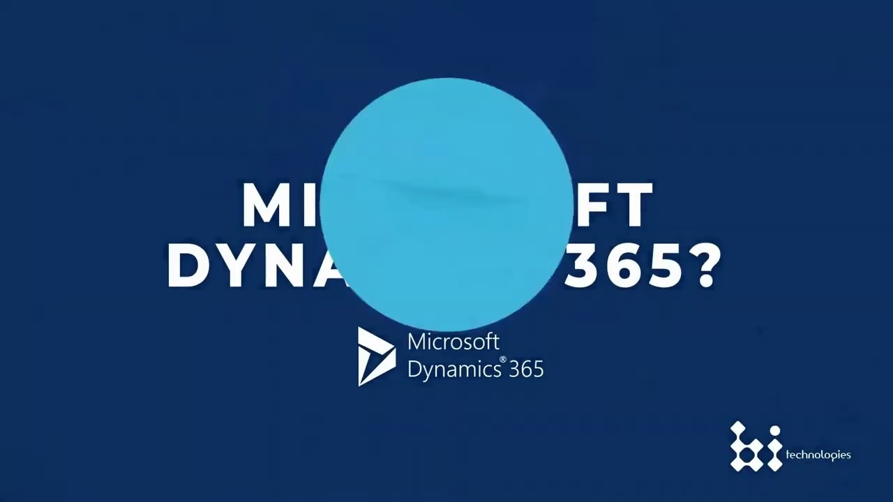 BI Technologies & Microsoft Dynamics 365