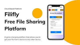 Filifly - Share & Receive Files Between Devices Without Login/Account!