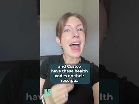 Understanding the codes on your medical receipts