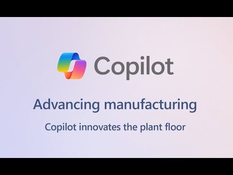 Advancing Manufacturing with AI