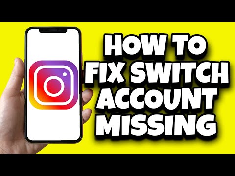 How To Fix Instagram Switch Account Type Not Showing (Solved)