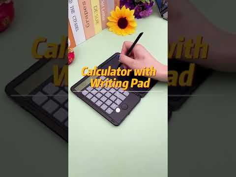 Calculator with Writing Pad