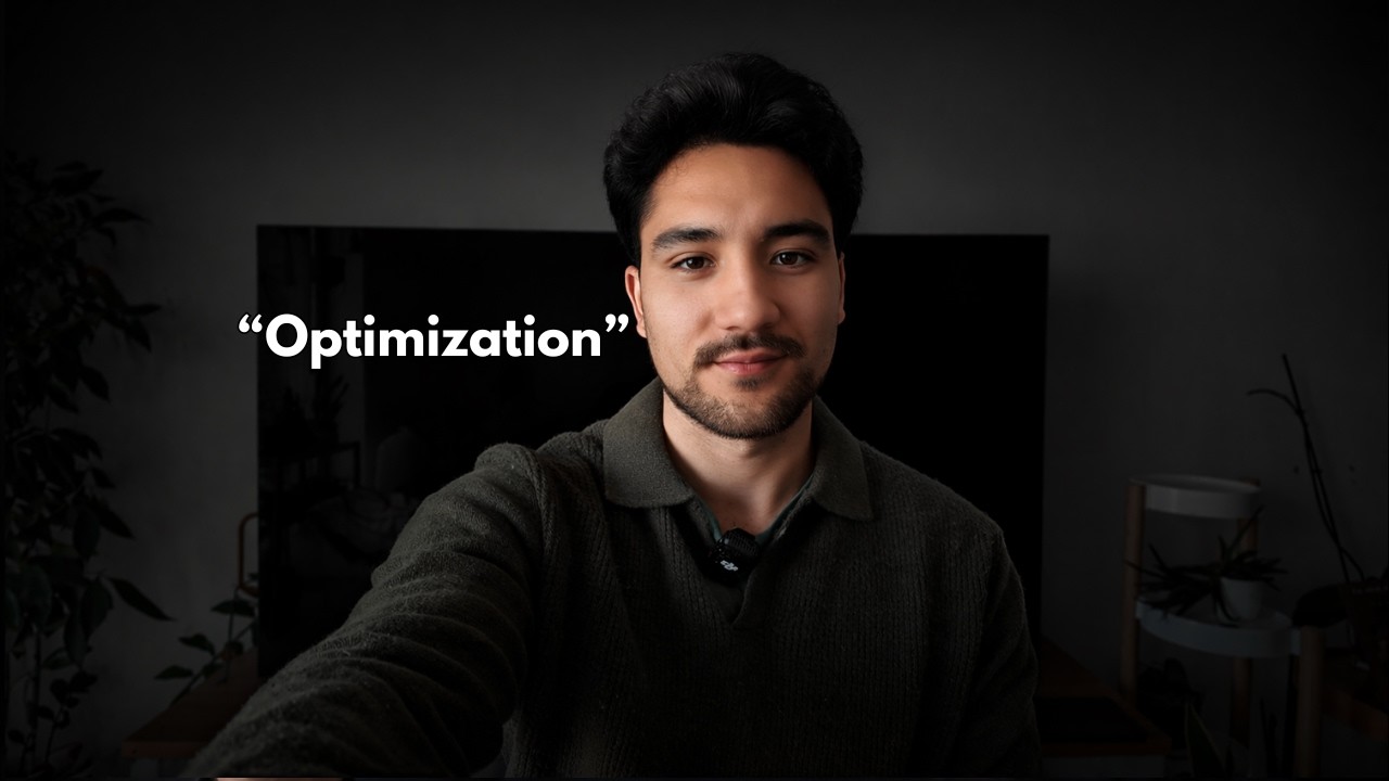 Optimizing is Ruining Everything.