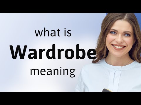 Wardrobe — what is WARDROBE meaning