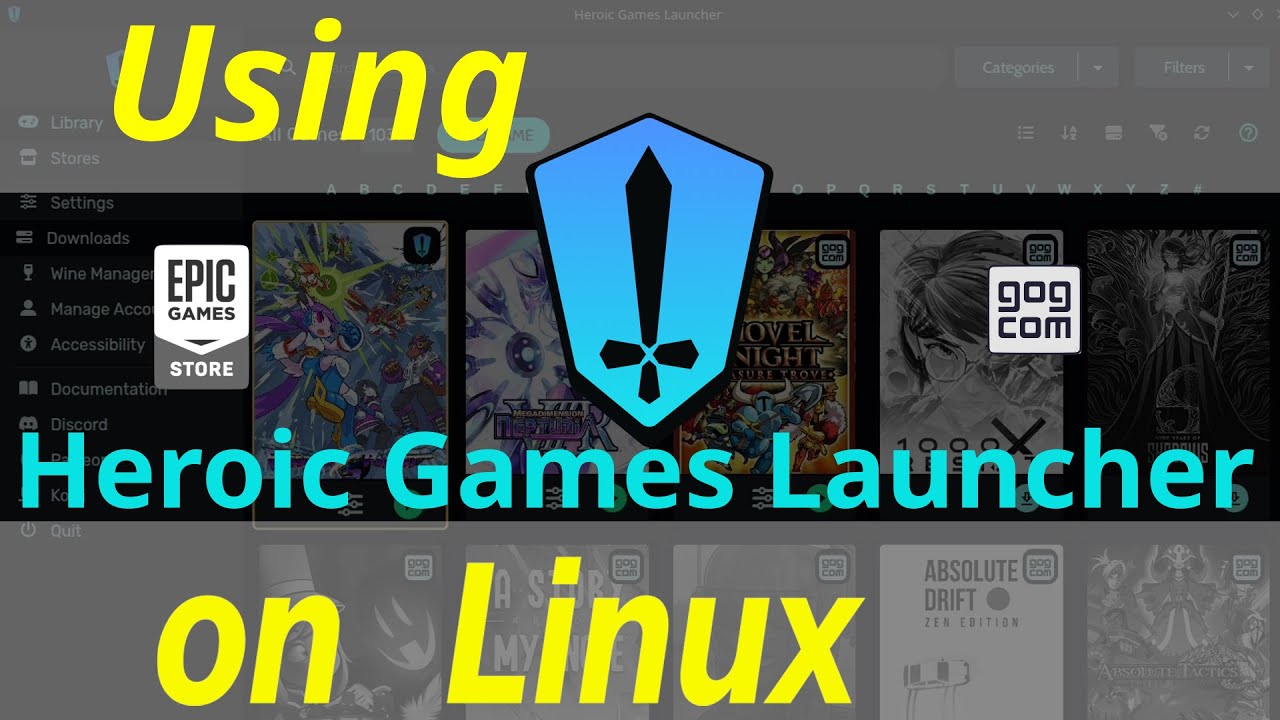 Using Heroic Games Launcher on Linux