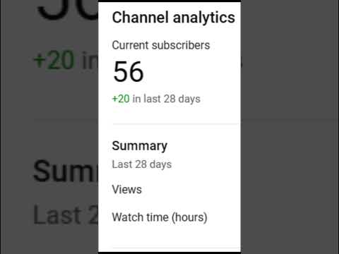 thank you for 56 subs, every sub counts, in other words subscribe! #subscribe #subscribers