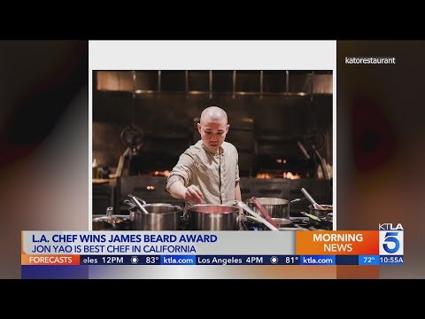 Chef at Los Angeles Michelin-starred named California’s best at ‘Oscars of food’