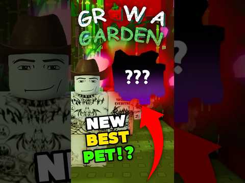 😱 NEW MOST BROKEN PET?! (STEALS SEEDS) | Grow a Garden MYTHIC EGG Red Fox SECRET PET #growagarden