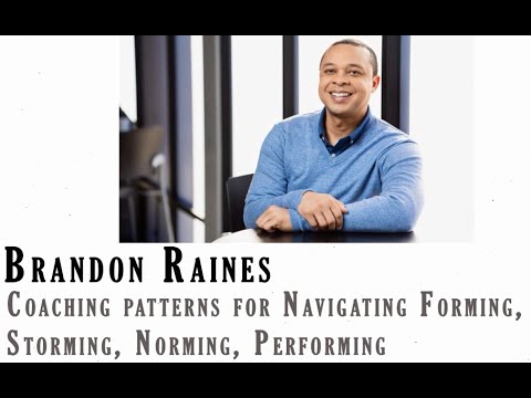 Coaching patterns for Navigating Forming, Storming, Norming, Performing