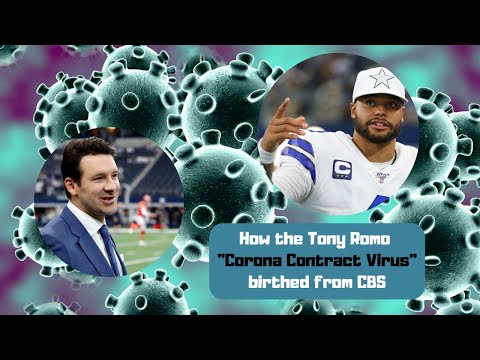 How the Tony Romo "Corona Contract Virus" birthed from CBS