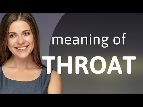 Throat • THROAT definition