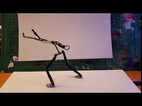 Walk Cycle – paper and puppet | Abi's Animations
