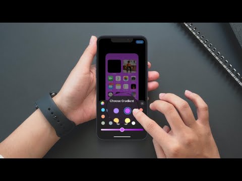 How to Change Background Color of iPhone Home Screen Wallpaper in iOS 18