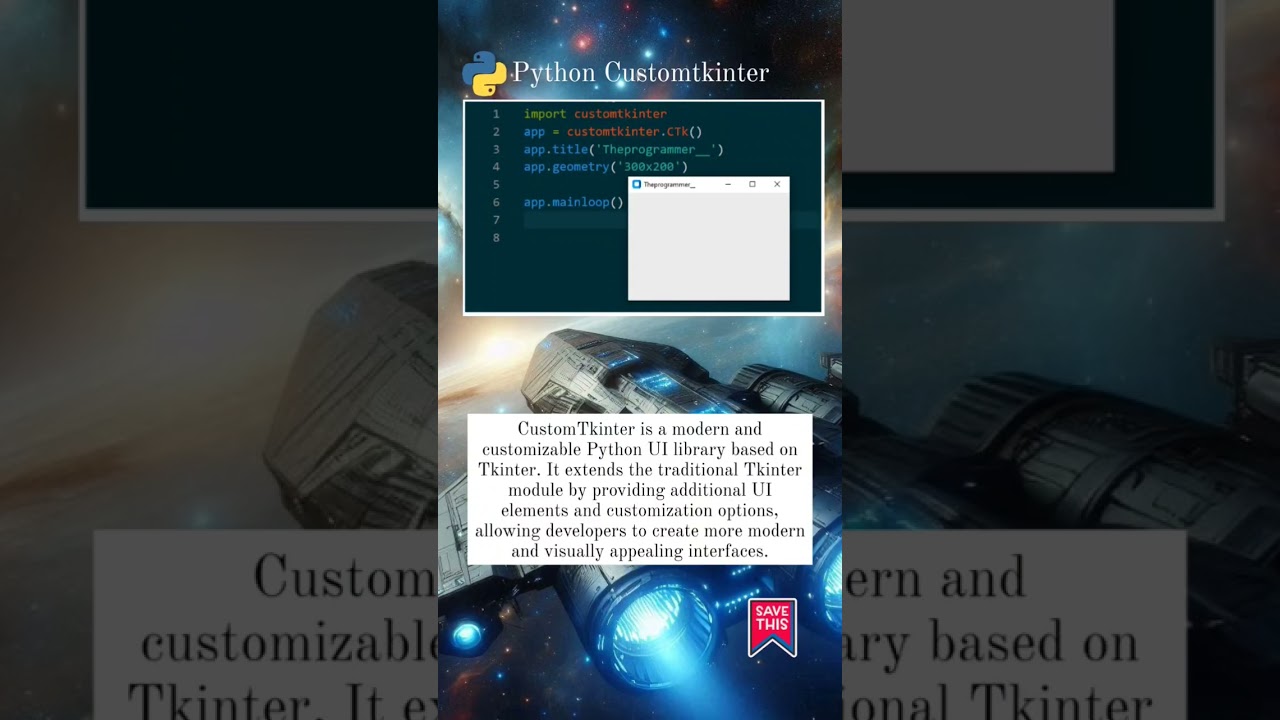 Python GUI FORM Customtkinter. @Pawansrikanth_2005 #pawansrikanth #pythoncode #customtkinter